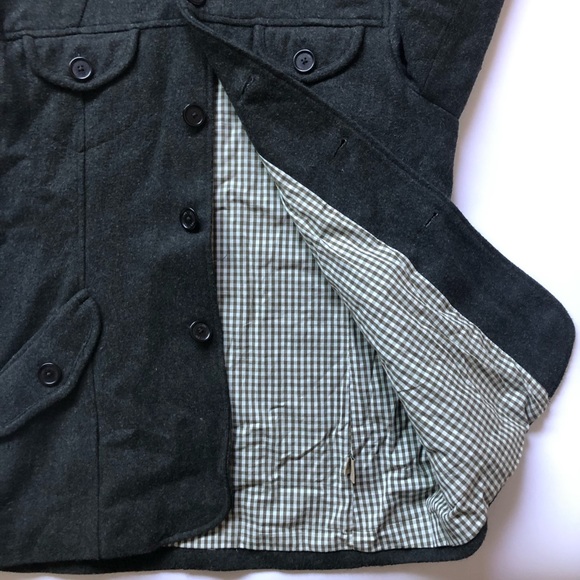 Brown Sound | Jackets & Coats | Brown Sound Wool Blended Pea Coat In ...